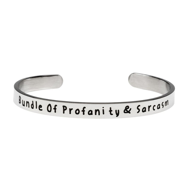 Malicious Women Co | Bundle Of Profanity & Sarcasm - Bangle Bracelet ...